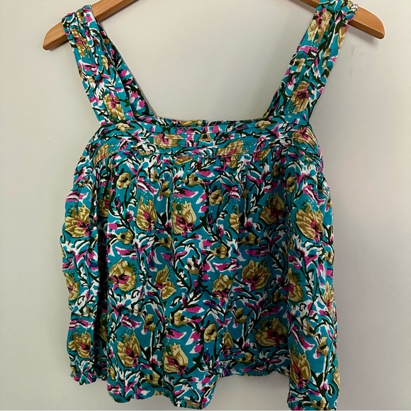 NATURAL LIFE | Tops | Natural Life Flowy Boho Floral Cropped Tank Top ...